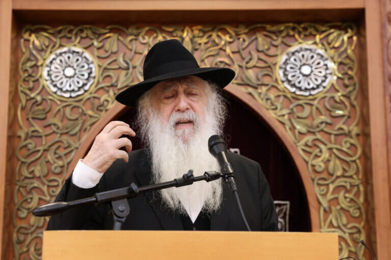 אשדוד: מעמד סיום הש"ס שנלמד על ידי האברכים לע"נ הרבנית כותל המזרח